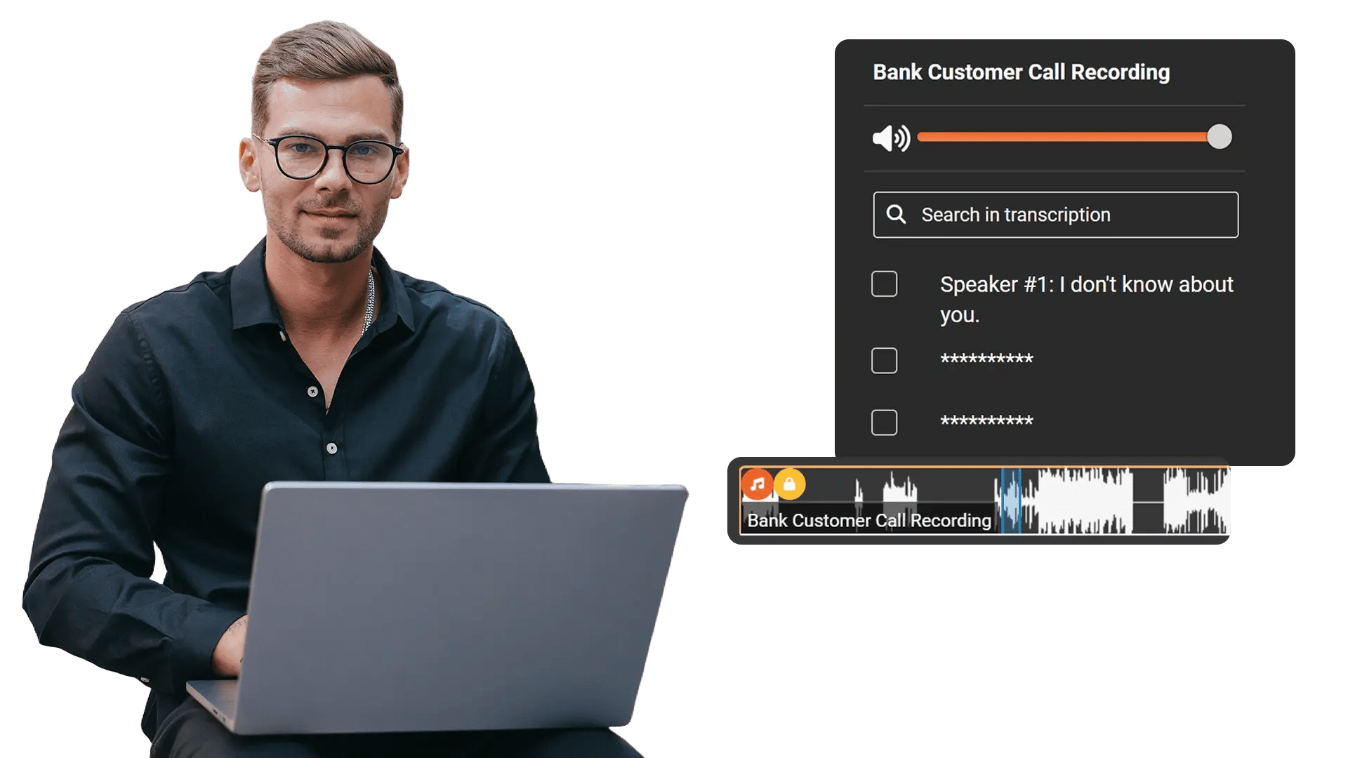 Spoken PII Redaction Software for Audio & Video | VIDIZMO
